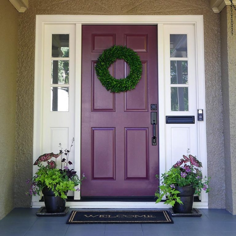 How to Choose a Color for Your Front Door | Miler Paint