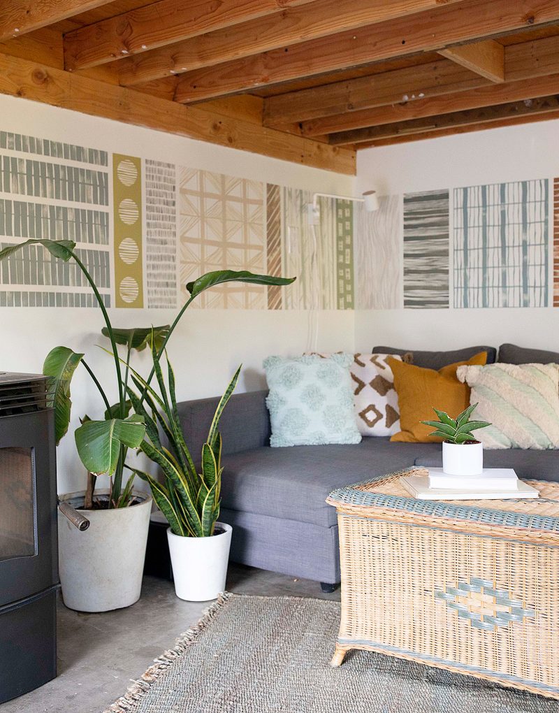 PAINT THIS: Pattern Play Mural - millerpaint.com