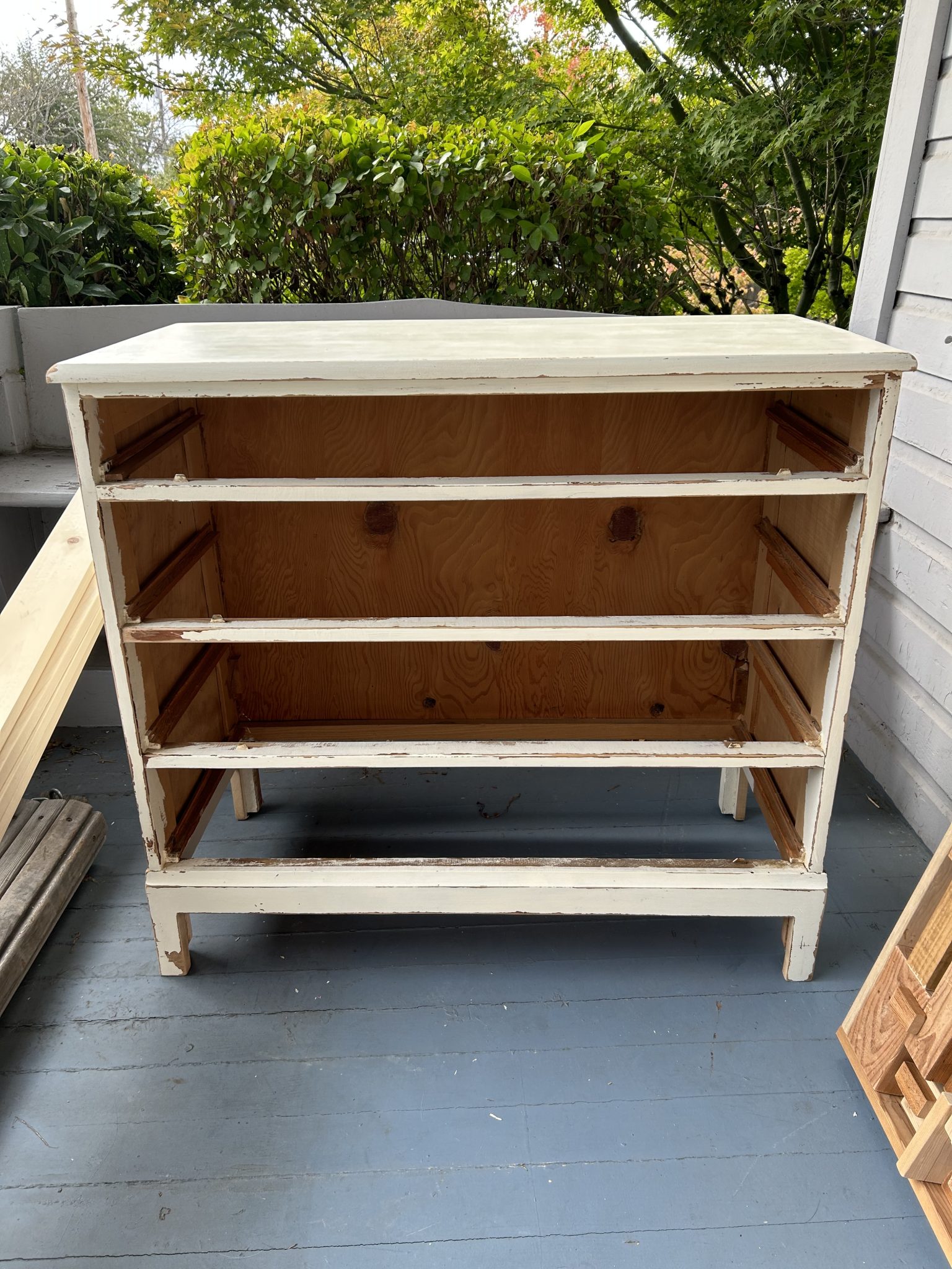 PAINT THIS: Crisscross Stripe Dresser