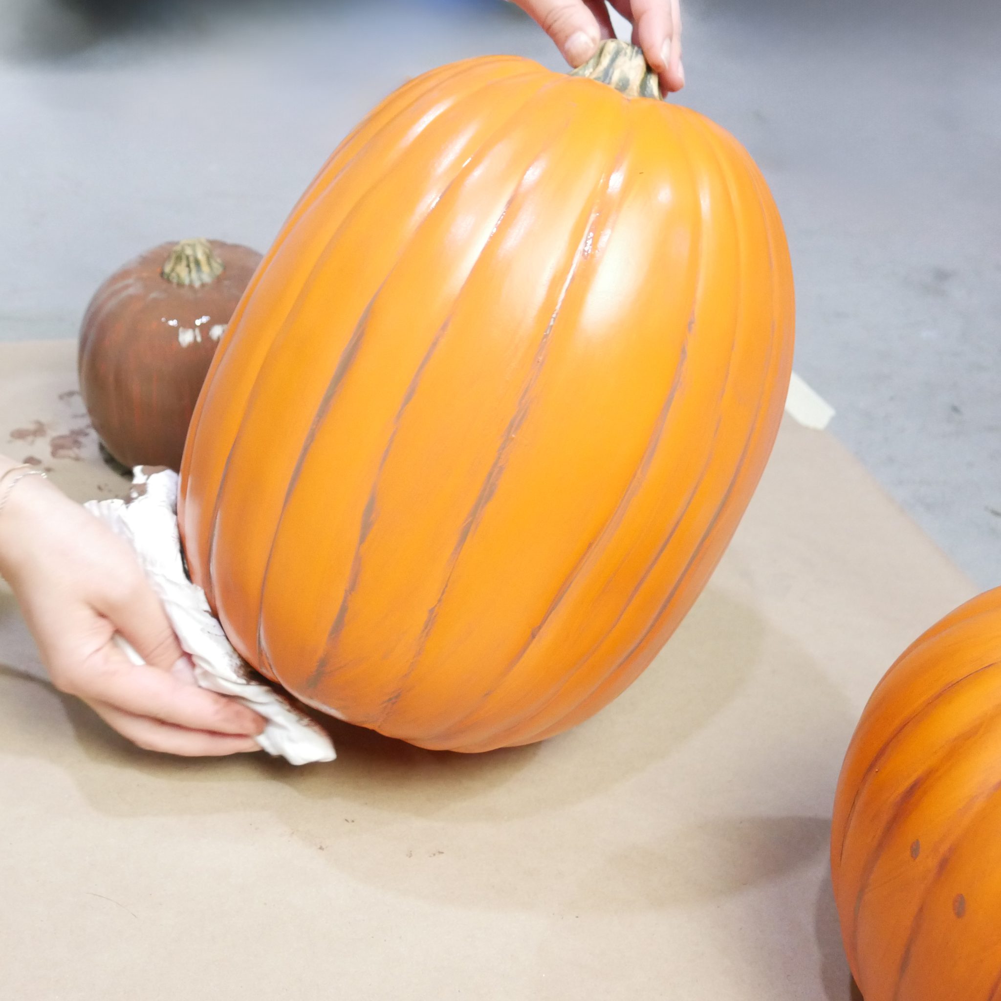 PAINT THIS: Realistic Faux Pumpkins